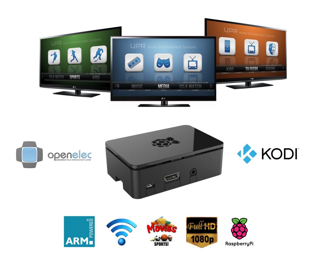 Streaming TV Box – One Kit Package – UPR US Store